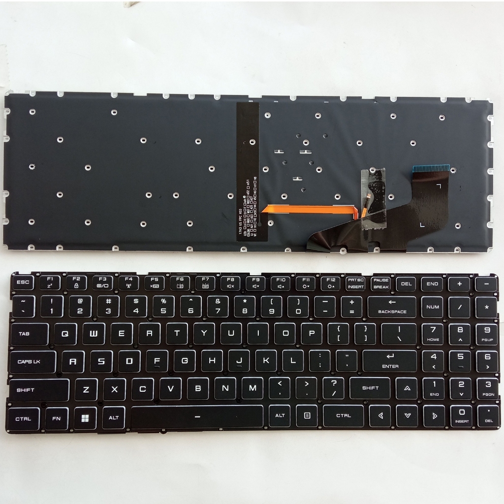 US layout for Hasee Z7M-CT7GS CT5GA CT5VH CT7VH KP7GZ GK5S01GK5S02 ...