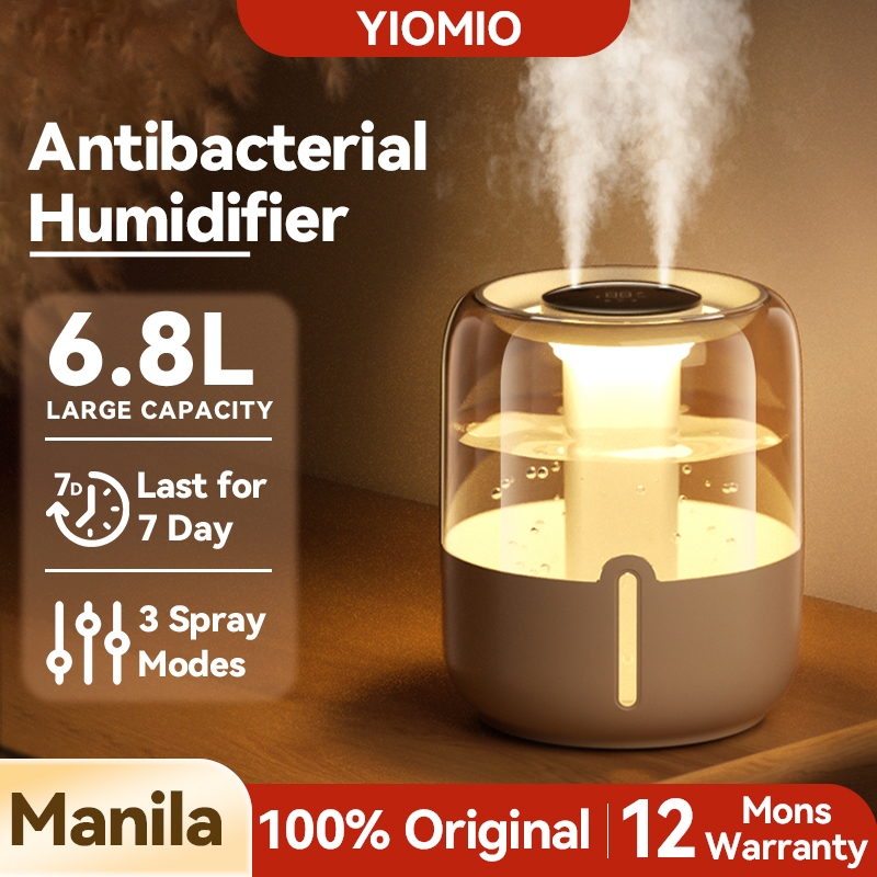 YOMIO Health Humidifier 6.8L Lager Ultrasonic Air Purifier Diffuser ...