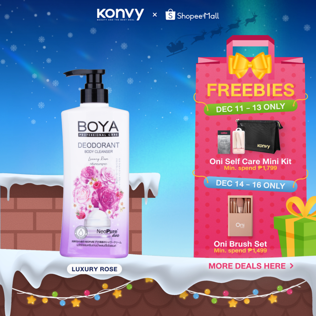 Boya Deodorant Body Cleanser 500ml | Shopee Philippines