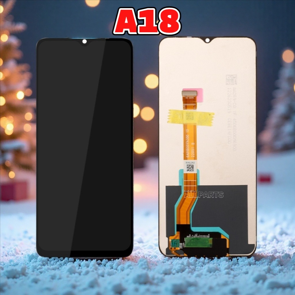 ALLPARTS Display for OPPO A18 LCD Touch Screen Digitizer Replacement ...