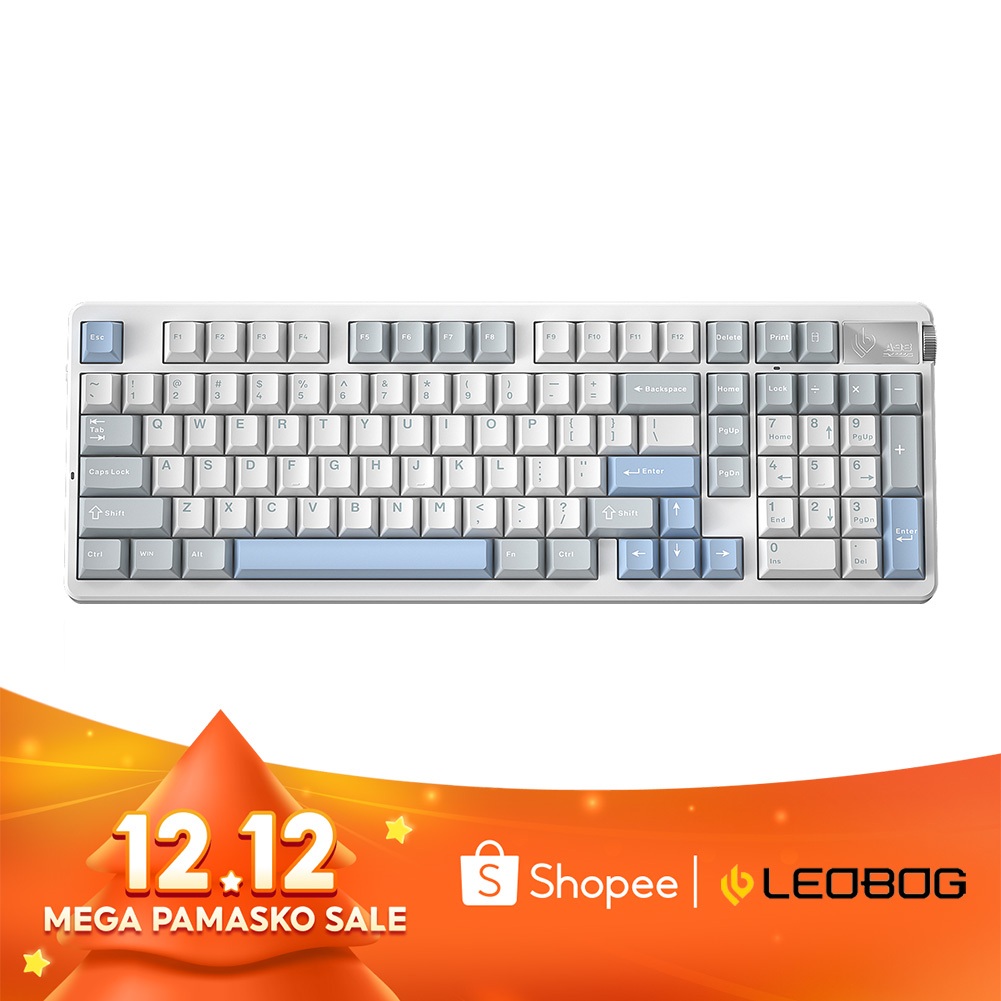 LEOBOG A98 Wireless Mechanical Keyboard 99 keys Tri-Mode 8000mAH Multi ...