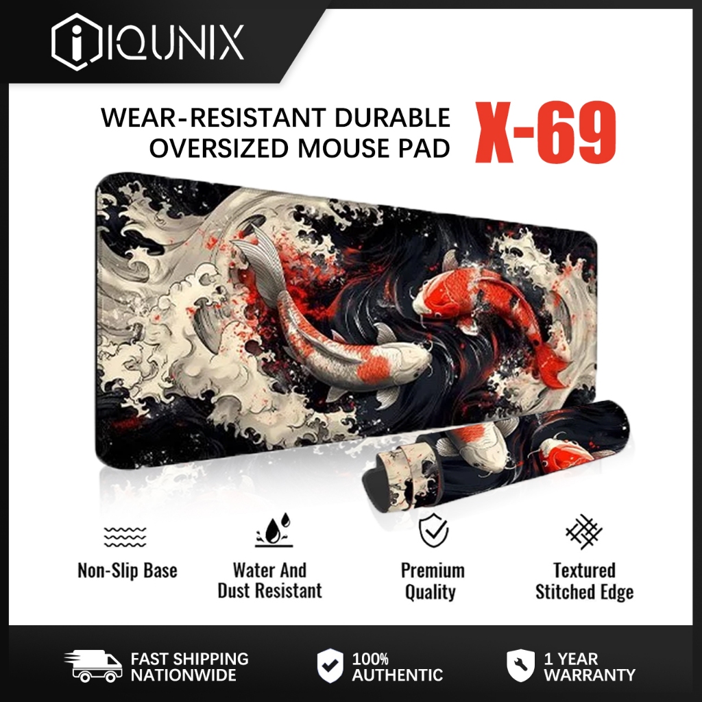 IQUNIX X-69 large gaming mouse pad expansion mouse pad Mouse Pad Extra ...