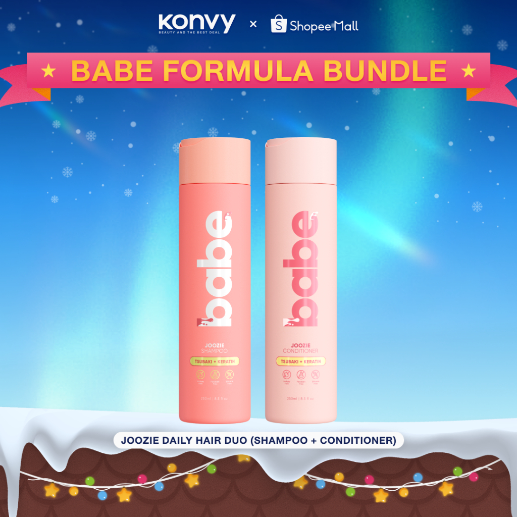Babe Formula Joozie Hair Care Set (Shampoo, Conditioner & Hair Spray ...