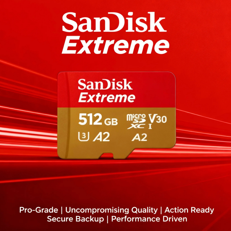 Sandisk Extreme Universal High-Speed Memory Card | 4K UHD Supported ...