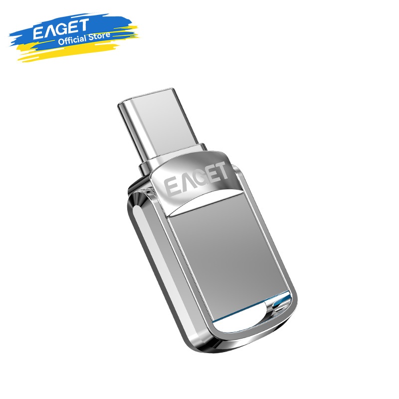 EAGET USB Flash Drive Original Type-C to USB 3.2 Dual Interface OTG USB ...