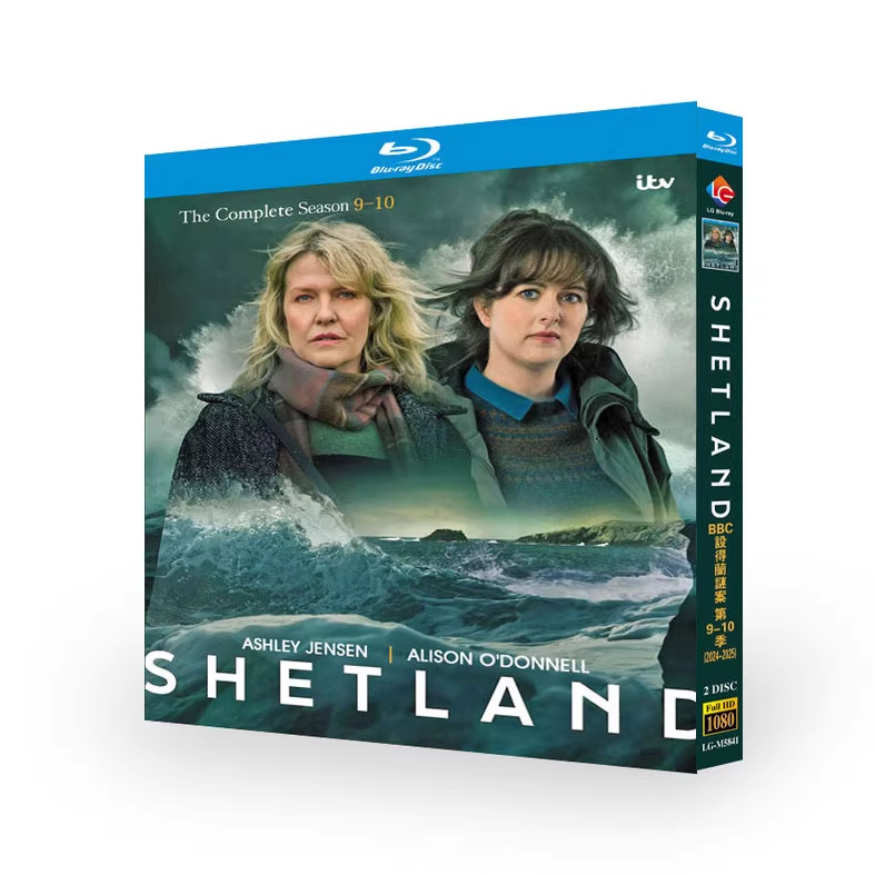 Blu-ray BD British Plot Crime/ Shetland Season 9-10 (2024-2025) Ashley ...