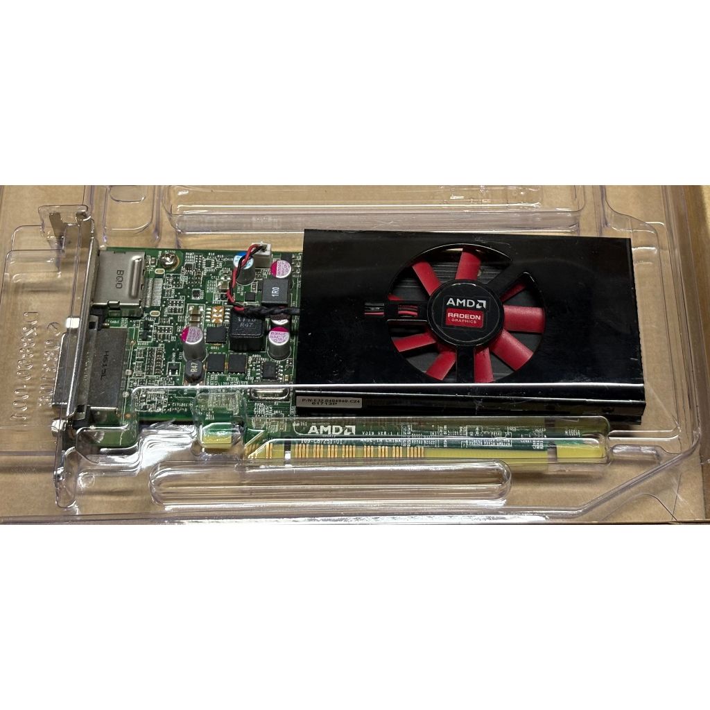 DELL/Dell AMD R7 350X 4G graphics card with DP+DVI interfaces, half ...