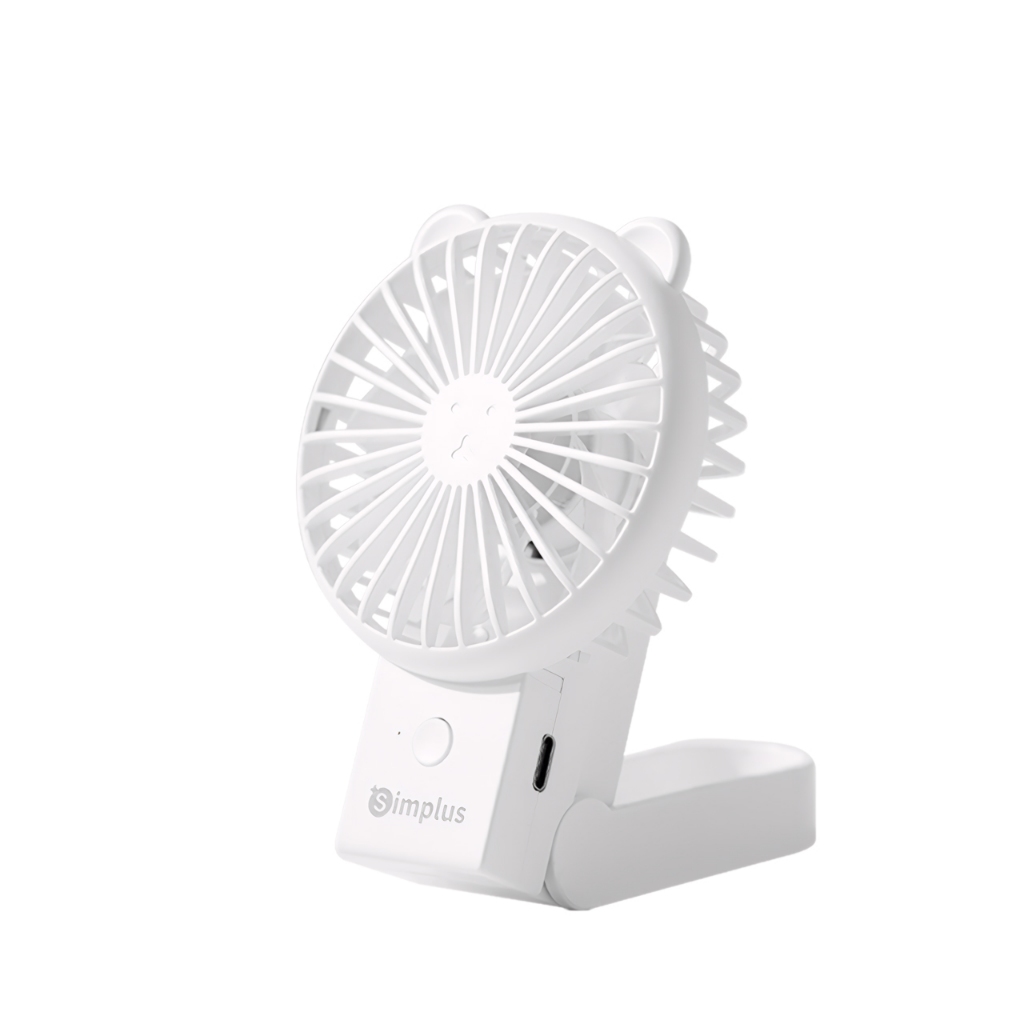 Simplus Handheld Electric Fan Cute Mini Portable Foldable 3 Speed ...