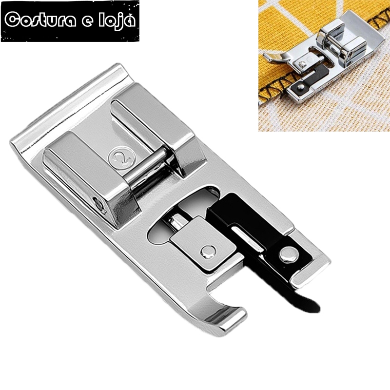 Overlock Overedge Overcasting Presser Foot -Rolled Hem Edge Tool Low ...