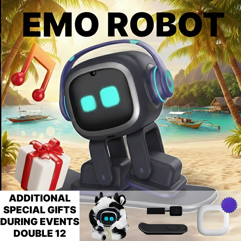 EMO Desk Robot Companion | ChatGPT-Powered AI Pet with Voice Commands ...