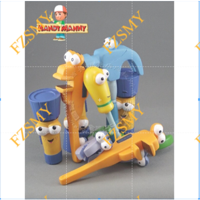 Genuine Bulk Goods Disney Universal Arman Handy Manny Tool Soft Rubber ...