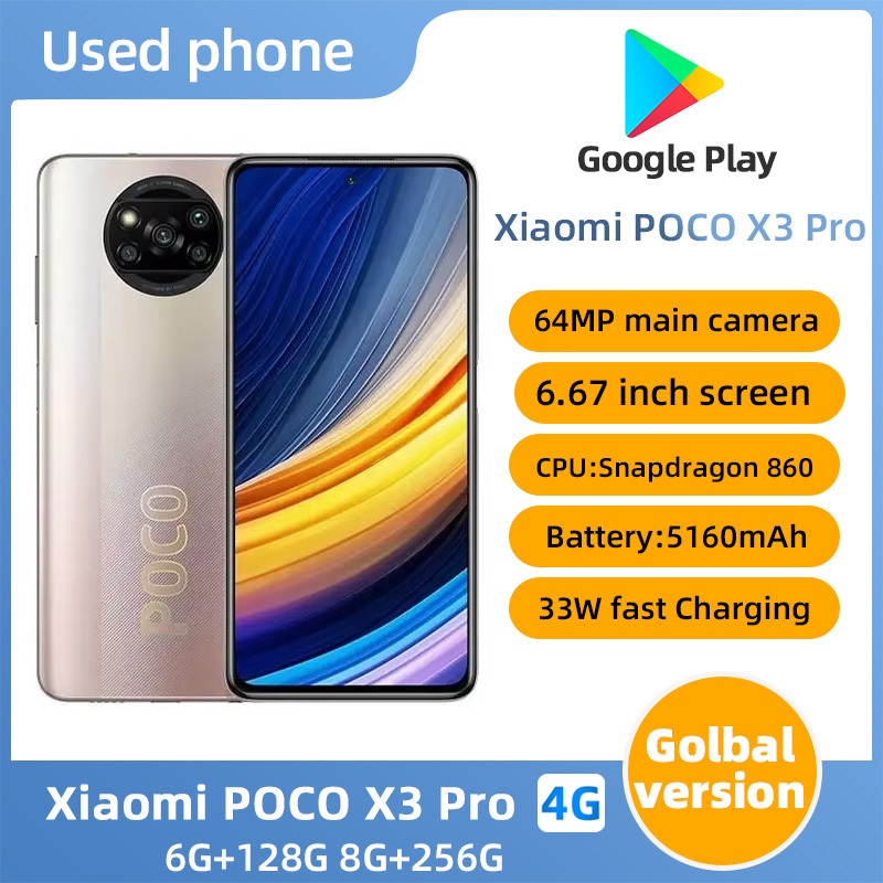 Xiaomi POCO X3 Pro（4G）Android Smartphone Good Condition Unlocked All ...