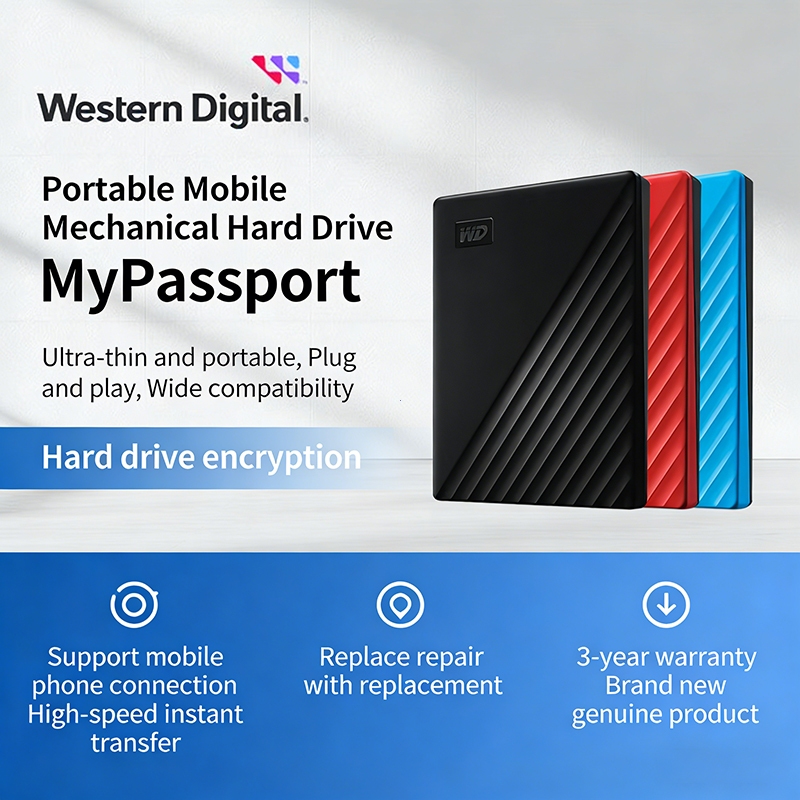 Western Digital My Passport Hard disk External 2.5 WD USB3.0Hard Drives ...