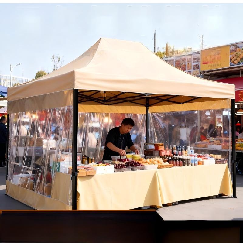 Retractable Tent Folding Waterproof Tent Heavy Duty Outdoor Tent for ...