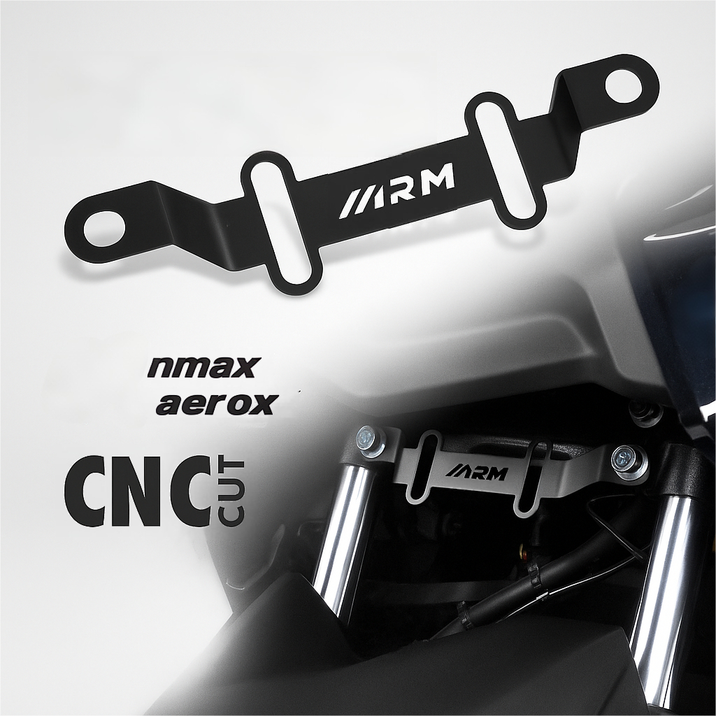 Nmax Aerox MDL Bracket & Windshield Garnish Bracket CNC Cut Alloy Heavy ...