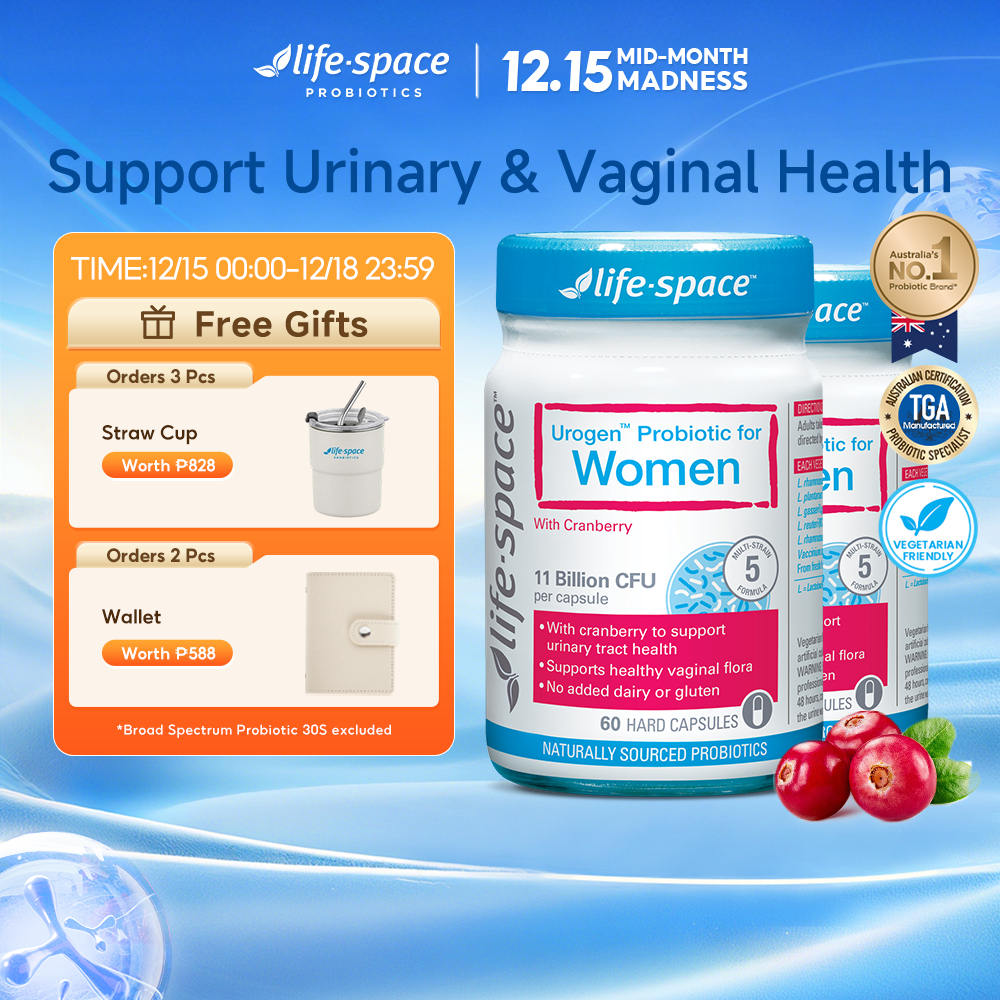 [Official] Life Space Women's Cranberry Probiotics Supplement 60 ...