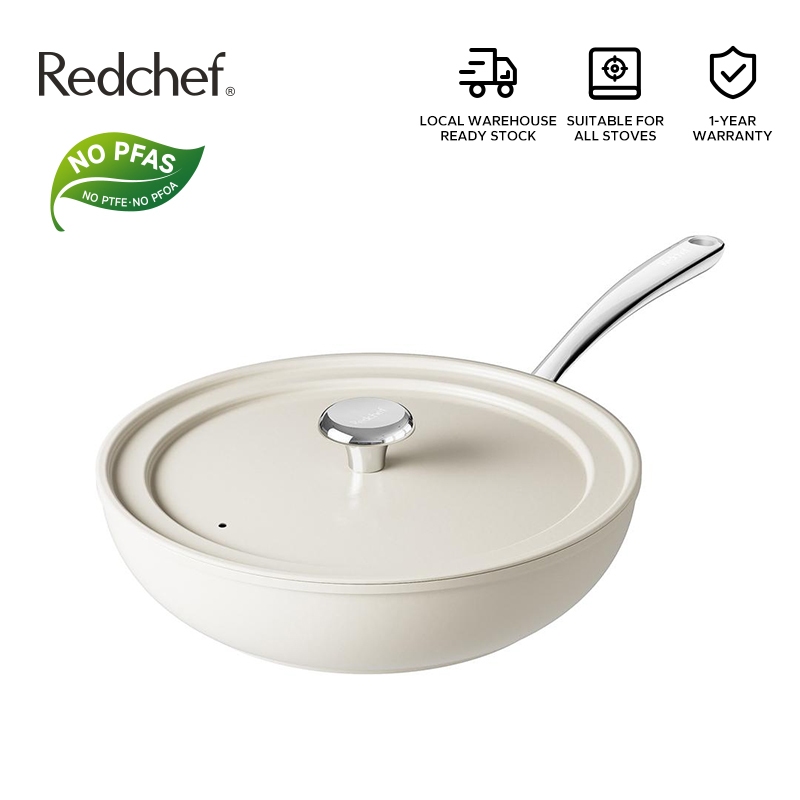 Redchef Pearl Series Nonstick Ceramic Rock Frying Pan Kitchenware No ...