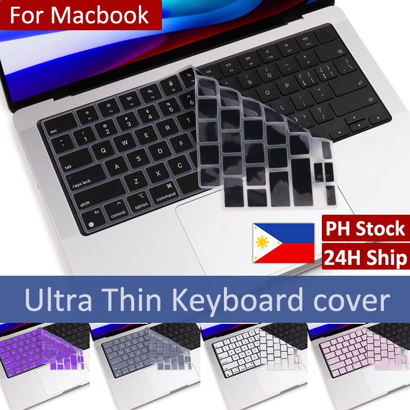 Ultra thin Silicone keyboard cover For Macbook Air M4 M3 M2 A3113 A3114 ...