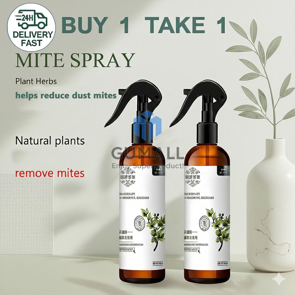 Buy 1 Take 1】300ML Mite Spray Bed Bug Killer Dust Mite Remove Spray Non ...