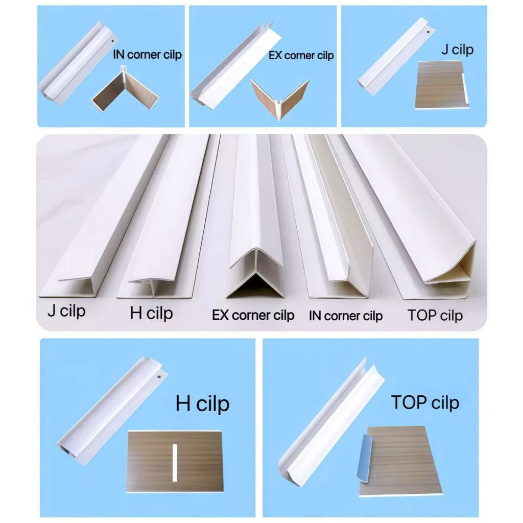 95CM/TOP Clip/EX Corner Clip/IN Corner Clip/PVC Wall and Ceiling ...