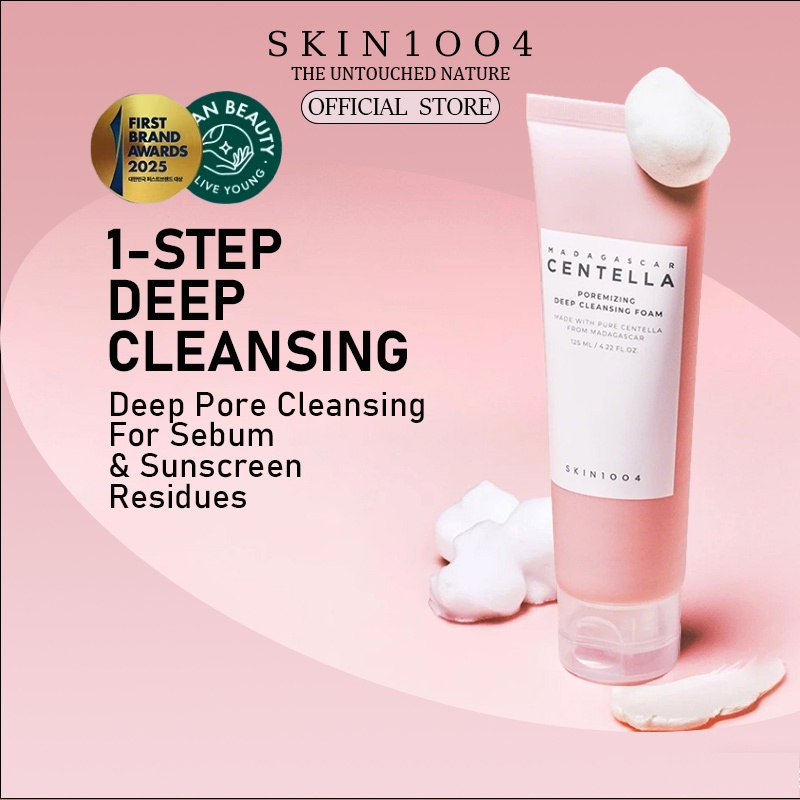 SKIN1004 Madagascar Centella Poremizing Deep Cleansing Foam 125ml Clear ...