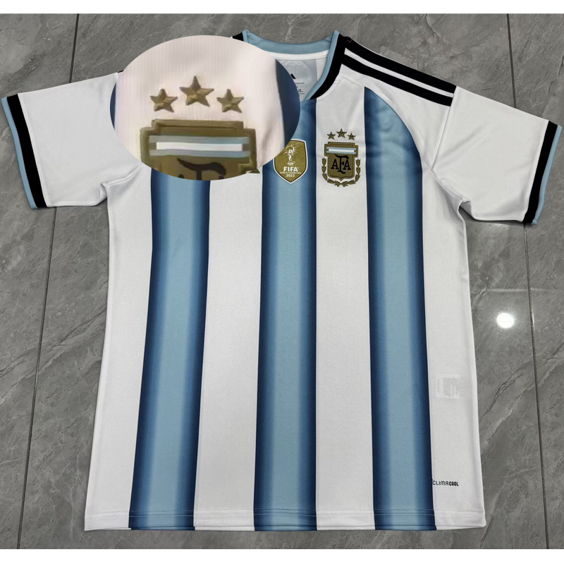 Argentina Home Jersey Fan Version 3 stars Jersey 2026 World Cup ...