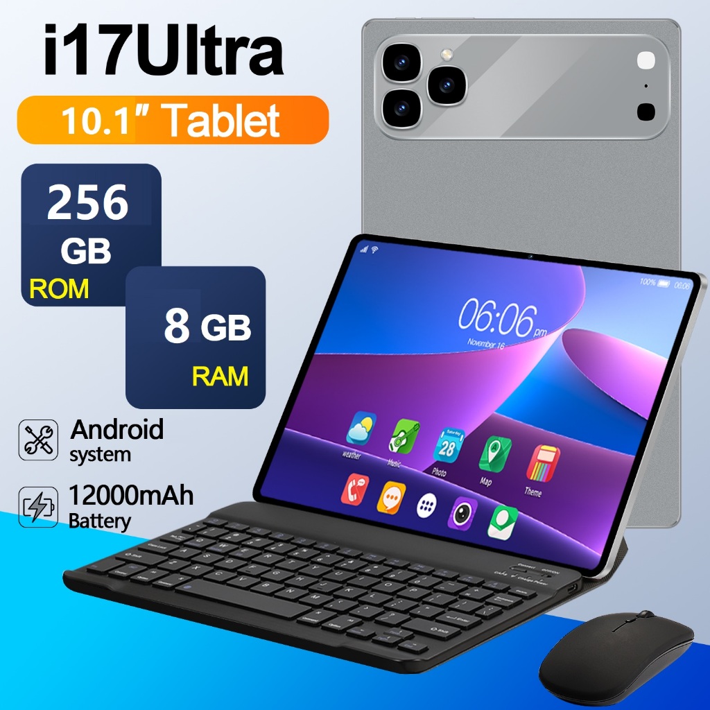 New 4G/5G Smart Tablet A17 Ultra 10.1 inch Ultra Clear Screen Memory ...