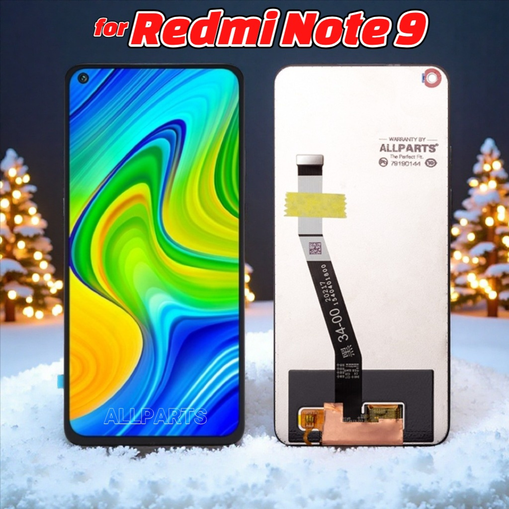 Allparts 6.53 Inch Display For Xiaomi Redmi Note 9 LCD Touch Screen ...