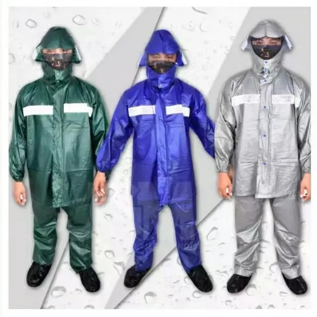 Titanium Raincoat Rubberized Makapal Kapote Popular Waterproof Rain ...