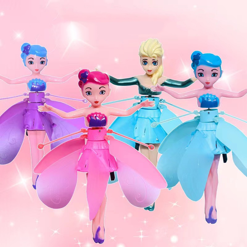 Flying Fairy Princess Induction Toy for Kids Suspended Floating ...