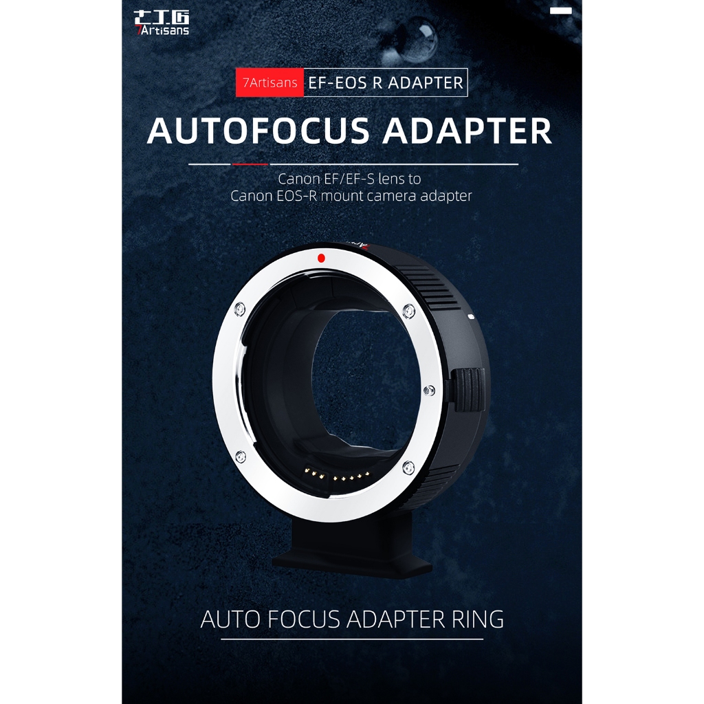 7Artisans EF-EOS R Lens Adapter EF to RF Auto Focus for Canon EF EF-S ...