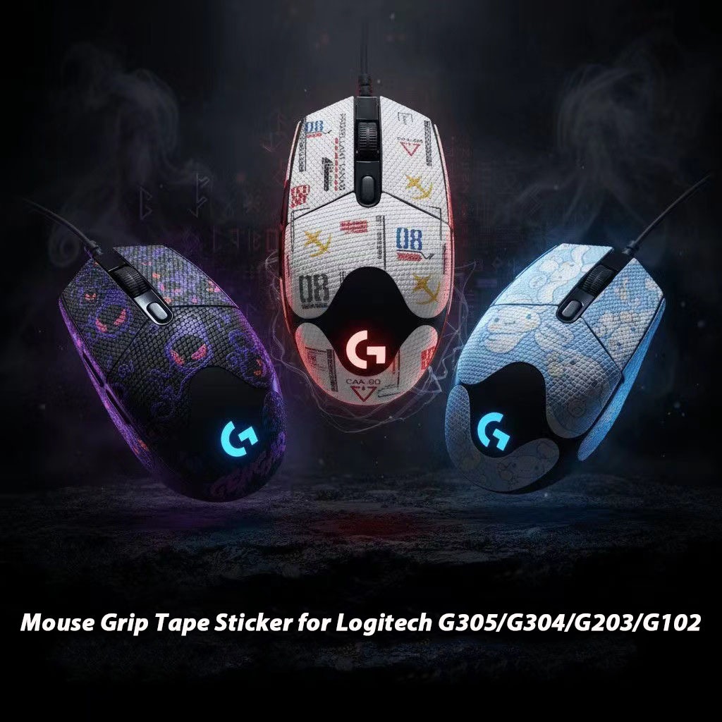 Compatible with Logitech G304/G102 wireless mouse, full package anti ...