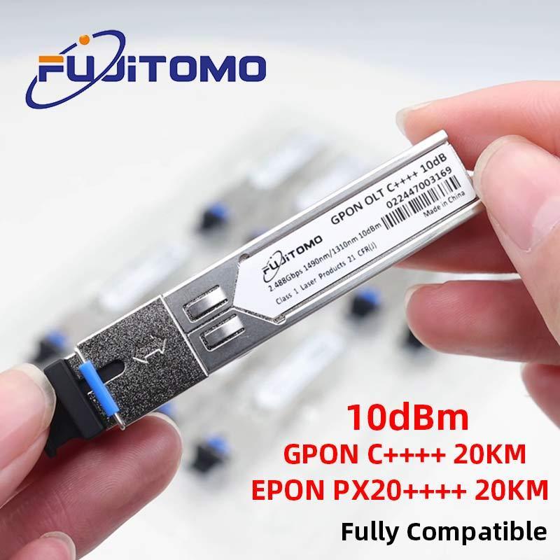 FUJITOMO GPON EPON Module 10dBm 20km C++++ PX20++++ OLT PON Module ...