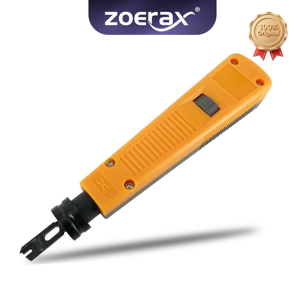 ZoeRax Punch Down Tool with 110 Blade Type for Ethernet Punch Down ...
