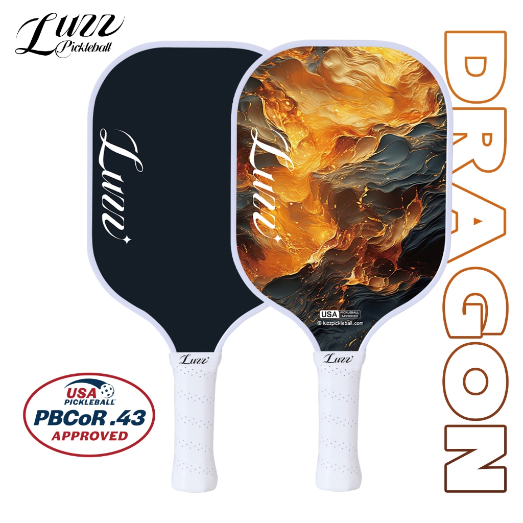 pickleball Luzz pickleball Paddle DRAGON Original Paddle (16mm) T700 ...