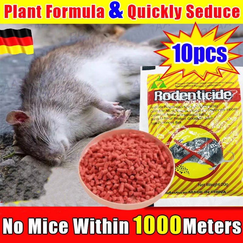 Refund available if no results rat killer poison 10 bags Attract Rodent ...