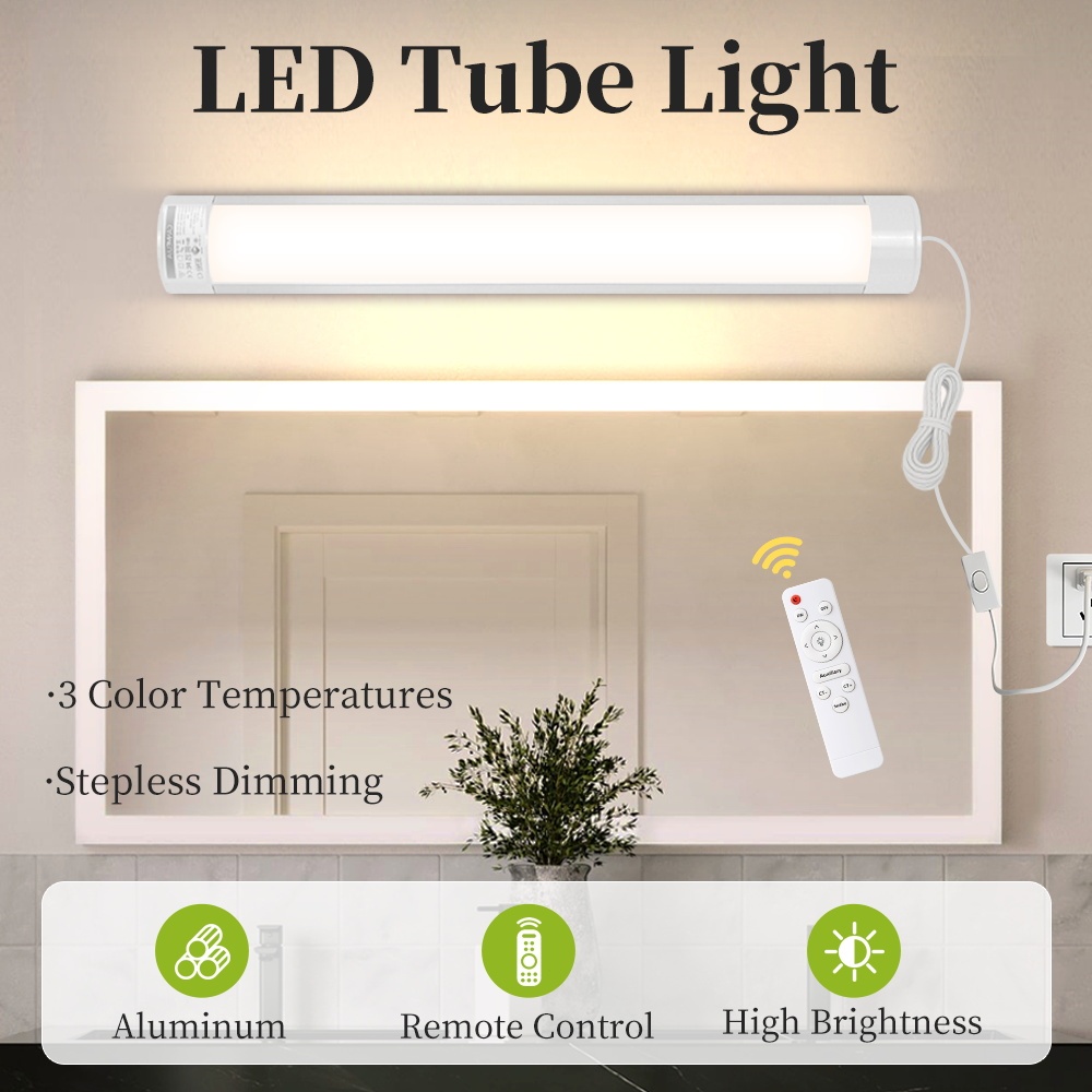 Led Tube Light Study Lights T5 Cabinet Lamps 30CM 50CM 60CM Flourescent ...