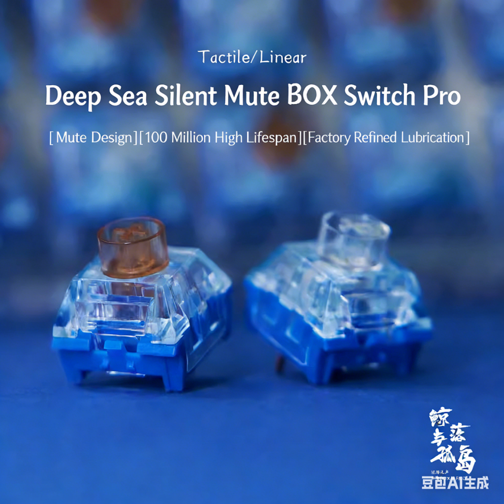 Kailh Whale Fall & Lonely Island Mechanical Keyboard switch Silent ...