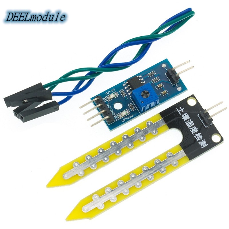 Smart Electronics Soil Moisture Hygrometer Detection Humidity Sensor ...