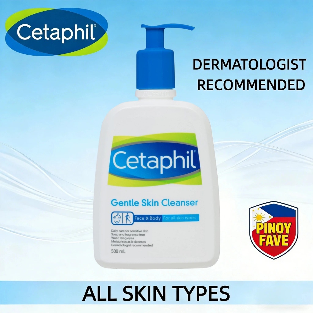 Cetaphil facial Gentle Skin Cleanser 500ml For Sensitive Skin / Non ...