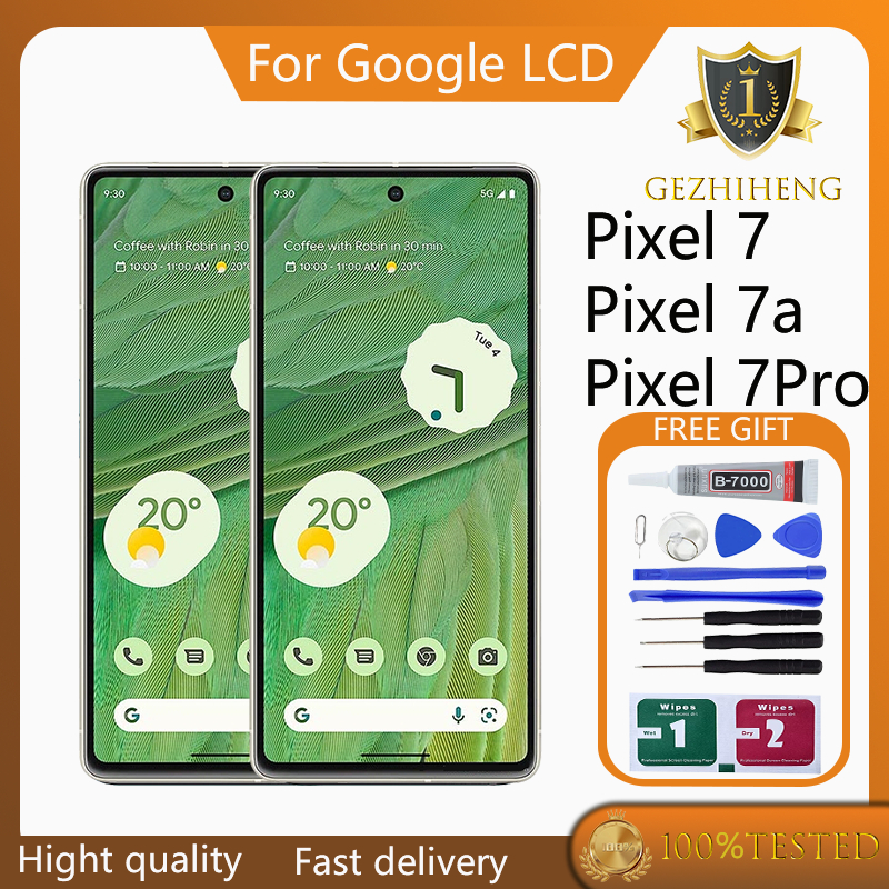 Original AMOLED For Google Pixel 7 7A 7 Pro LCD Display Touch Screen ...
