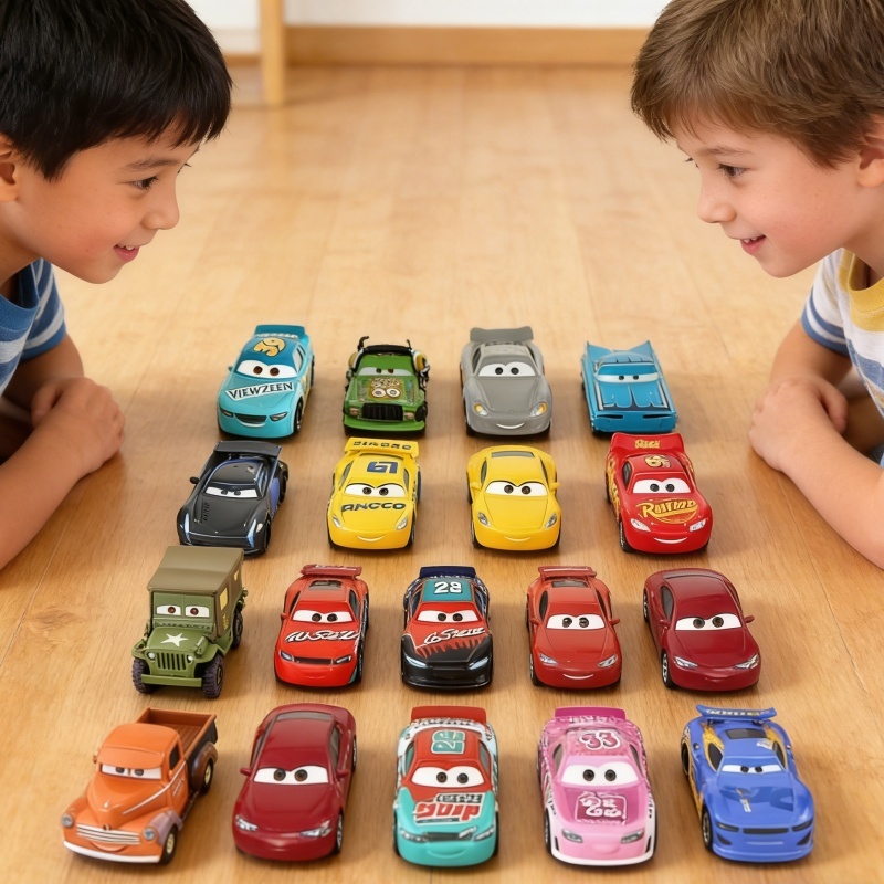【Limited Edition】Lightning McQueen 1:55 Alloy Car Model - Pixar CARS ...