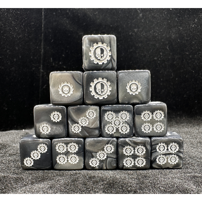WARHAMMER dice WARHAMMER 40K dice WARHAMMER Mechanical Education dice ...