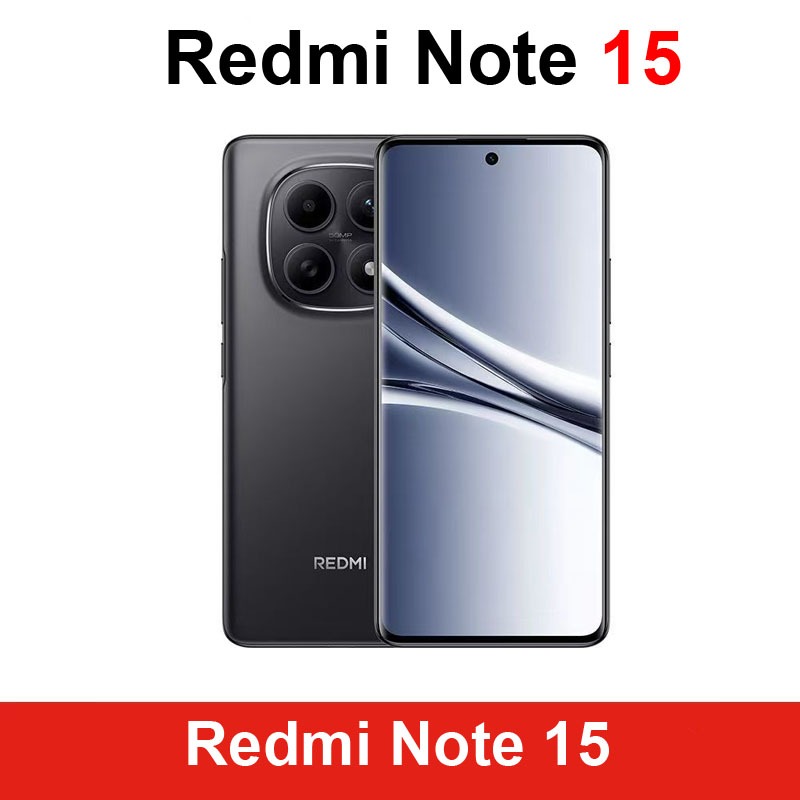 Xiaomi Redmi Note 15 5G Smartphone 6.77 inches 120Hz screen Snapdragon ...