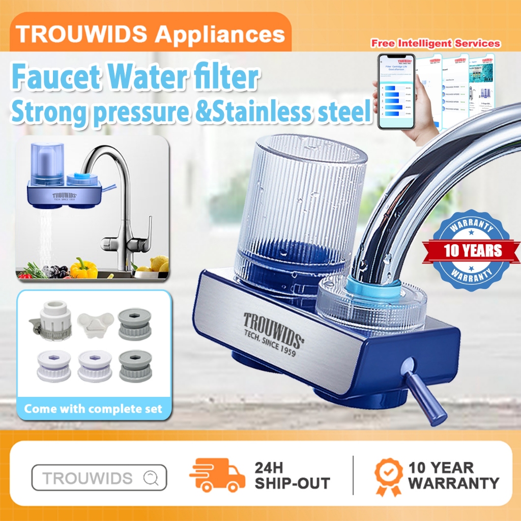 TROUWIDS Faucet Water Filter Water Purifier Ultrafiltration | Shopee ...