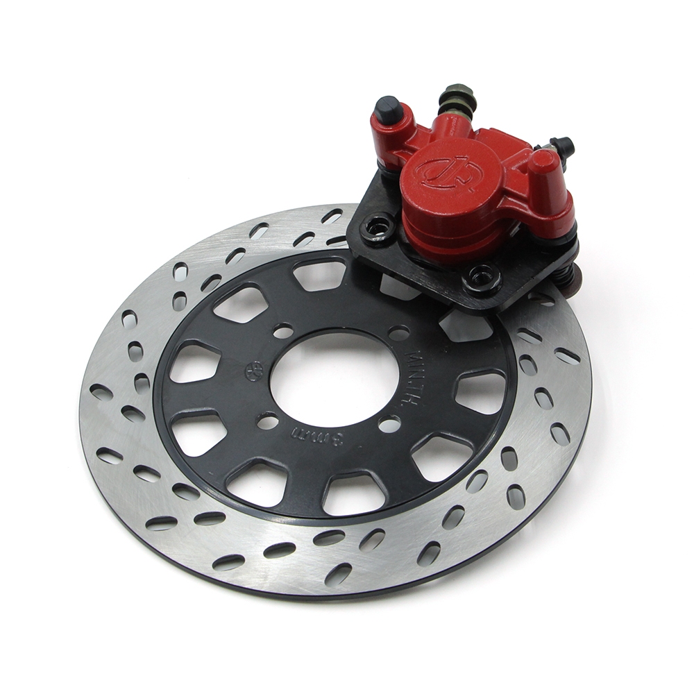 Rear Hydraulic Brake Disc Caliper 200mm Brake Disc Plate For GY6 110cc ...