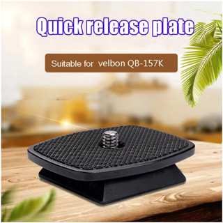 Metal Quick release plate for Velbon QRA-157k PH-157Q 00R 888R 145K ...