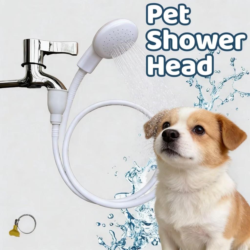 Pet Bath Shower Head for Home Use Cats and Dogs Bathing Shower Tool ...