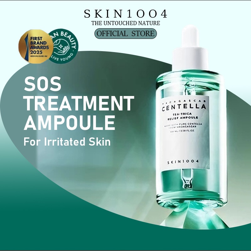SKIN1004 Tea-Trica Relief Ampoule 100ml, Soothing Hydration for ...