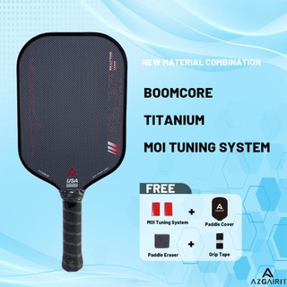 Azgairit Reactor Boomcore Pickleball Paddle | Titanium + MOI Tuning ...